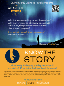 Join us for The Rescue Project! – Divine Mercy